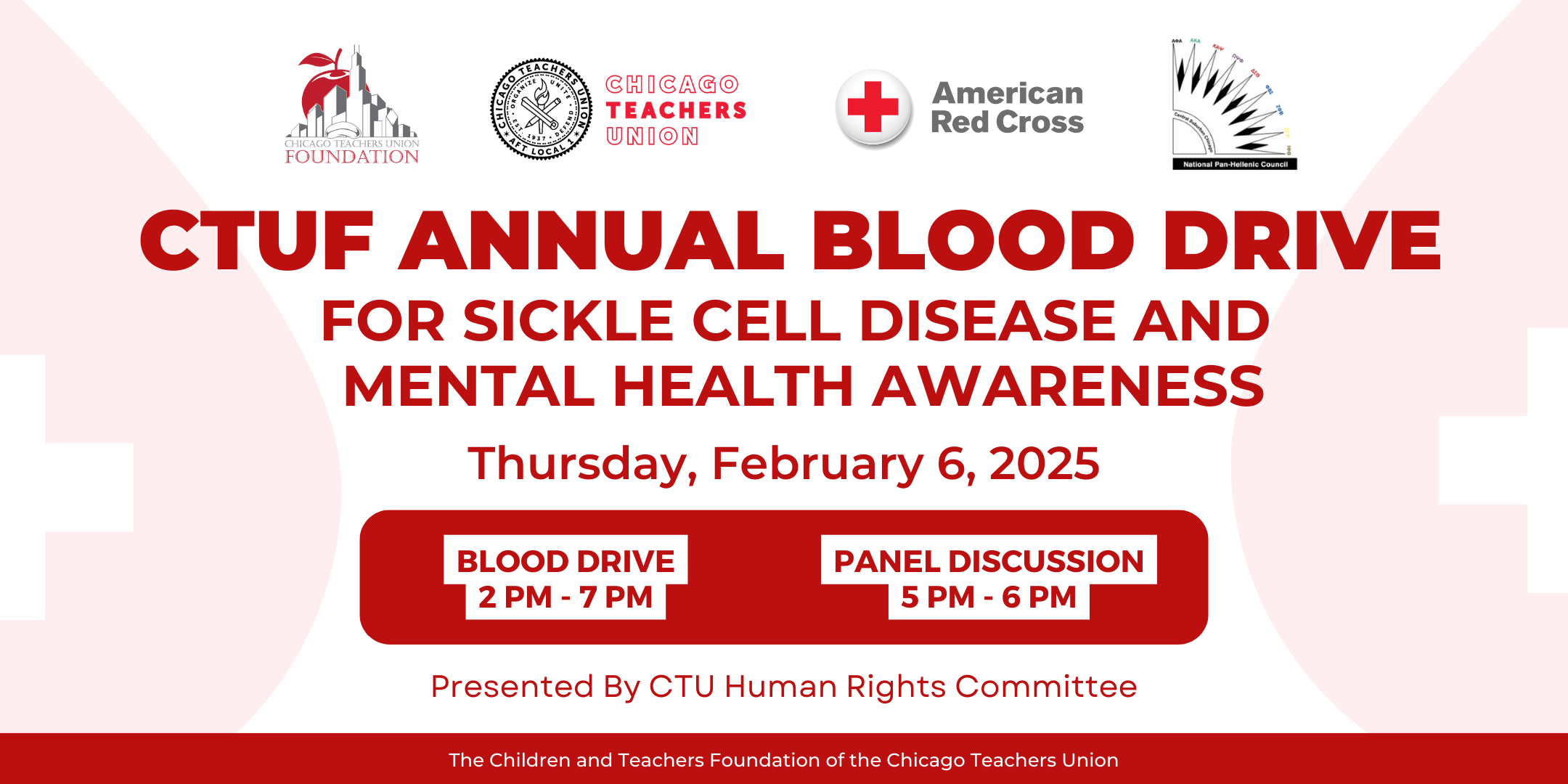 American Red Cross Blood Drive - Chicago Teachers Union Foundation